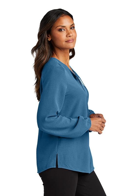 Port Authority ® Women's Textured Crepe Blouse LW714